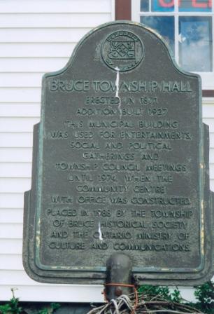 Bruce Township – Bruce County Genealogical Society